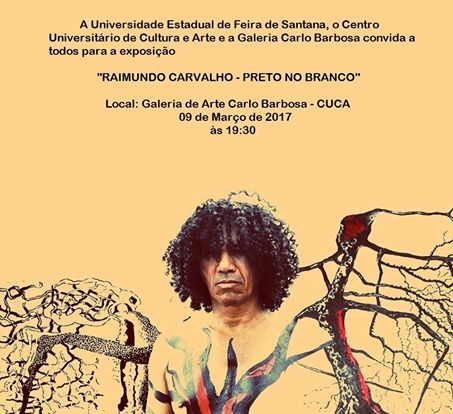 Exposição "Raimundo Carvalho - Preto no Branco" - CUCA